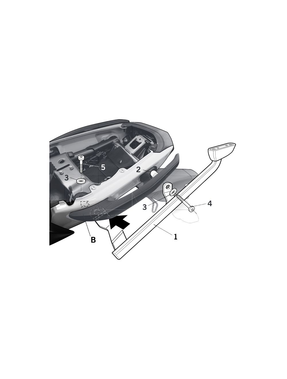 SHAD NOSAC KAWASAKI ER 650