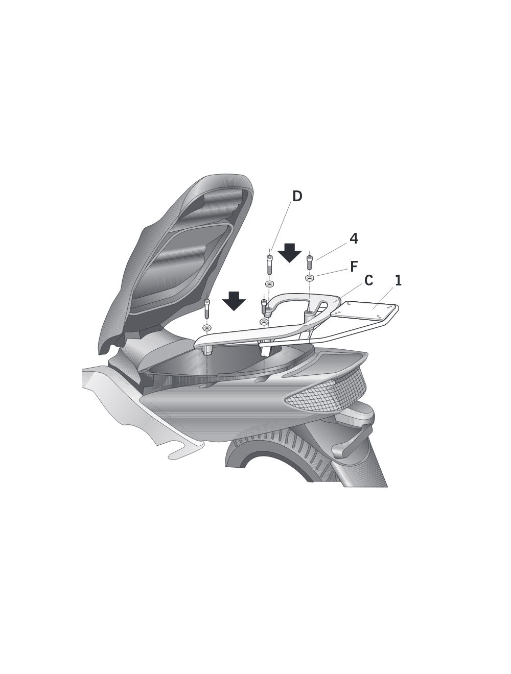 SHAD NOSAC YAMAHA T MAX 500