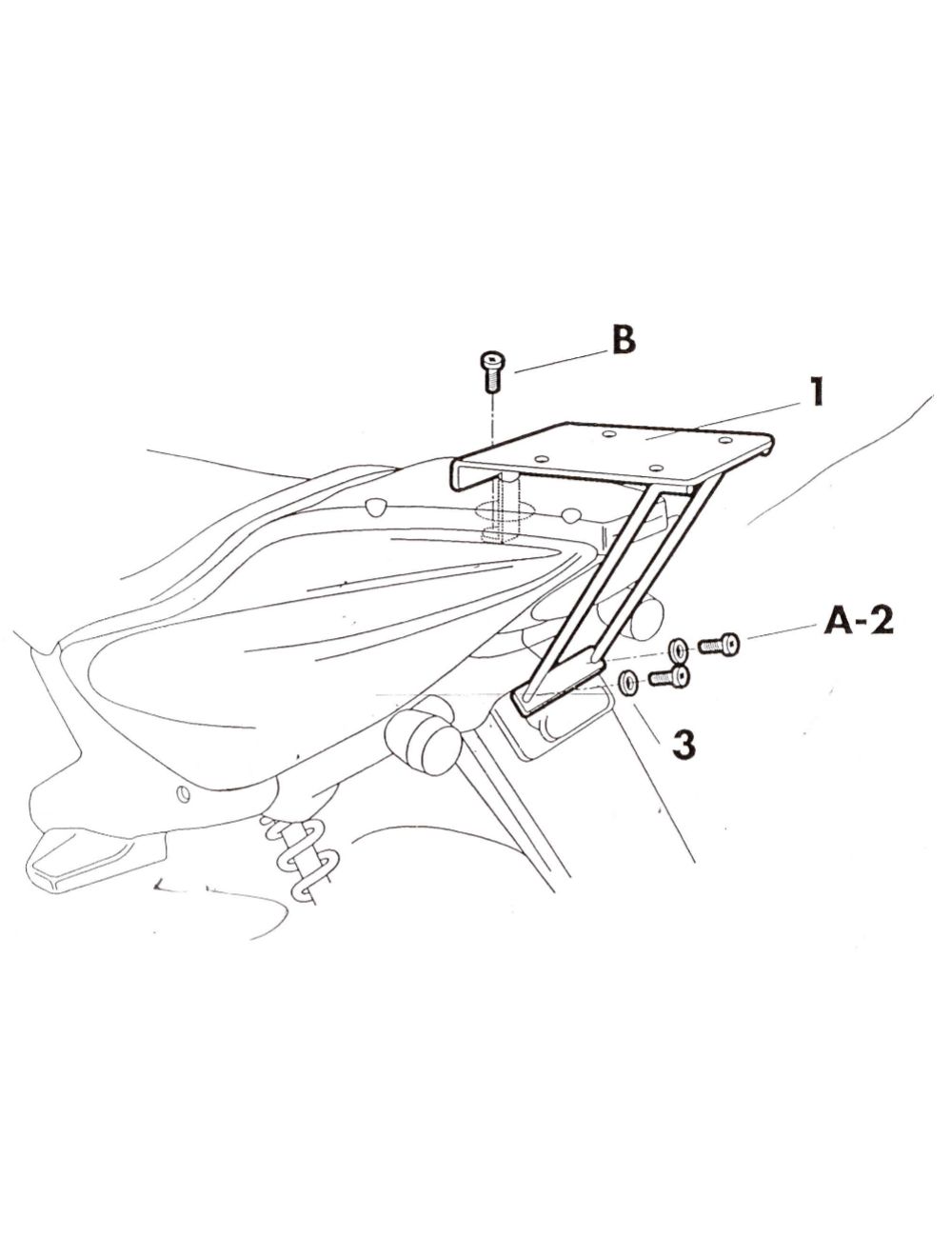 SHAD NOSAC YAMAHA AEROX 50