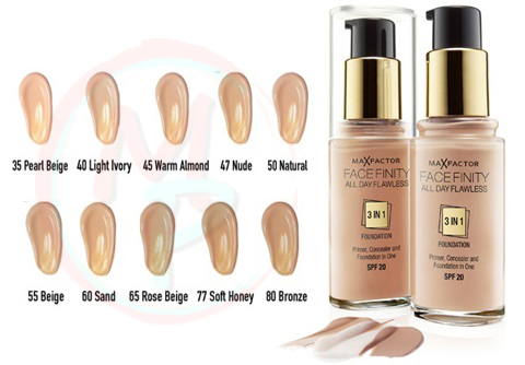 Max Factor Facefinity Foundation