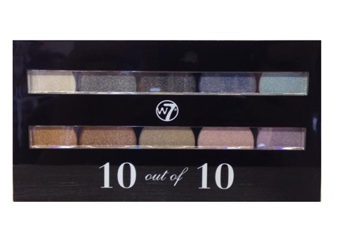 W7 Cosmetics Eyeshadow Palette 10 out of 10