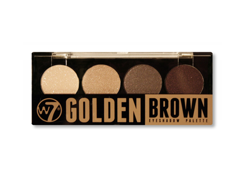 W7 Golden Brown Eyeshadow Palette