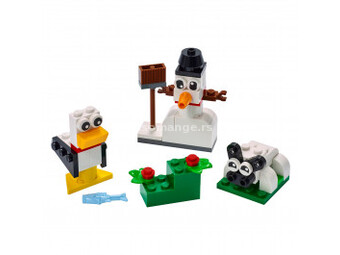 LEGO 11012 Kreativne bele kocke