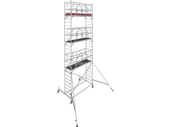 Krause stabilo aluminijumska pokretna skela - serija 10 - radna v. 8,4m, (2,5x0,75m), 772060