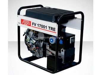 FOGO agregat FV 17001 TRE, 16.5kW, 230V, DVR, rezervoar 45L, elektro start, B&amp;S motor benzin