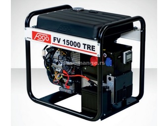 FOGO agregat FV 15000TRE, 14.5kVA, 400V/230V, DVR, rezervoar 45L, elektro start, B&amp;S motor be...