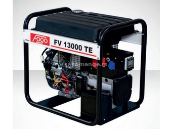 FOGO agregat FV 13000TE, 12.5 kVA, 400V/230V, rezervoar 45L, elektro start, B&amp;S motor benzin