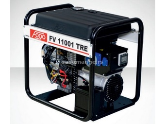 FOGO agregat FV 11001TRE, 10.5kW, 230V, DVR, rezervoar 45L, elektro start, B&amp;S motor benzin