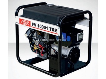 FOGO agregat FV 10001TRE, 9.5kW, 230V, DVR, rezervoar 45L, elektro start, B&amp;S motor benzin