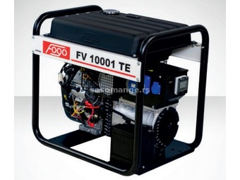 FOGO agregat FV 10001TE, 9.5kW, 230V, rezervoar 45L, elektro start, B&amp;S motor benzin