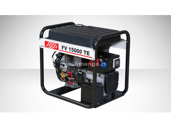 FOGO agregat FV15000TE, 14.5KVA, 400V/230V, elektro start, rezervoar 45L, B&amp;S motor benzin