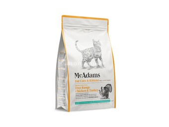 Mc Adams hrana za mačke i mačiće - Free range chicken &amp; Turkey 3.75kg