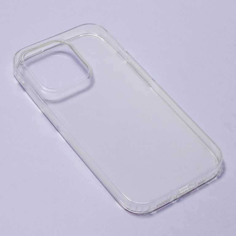 Maska(futrola) silikonska Ultra Thin with pluggy za iPhone 14 Pro 6.1 transparent