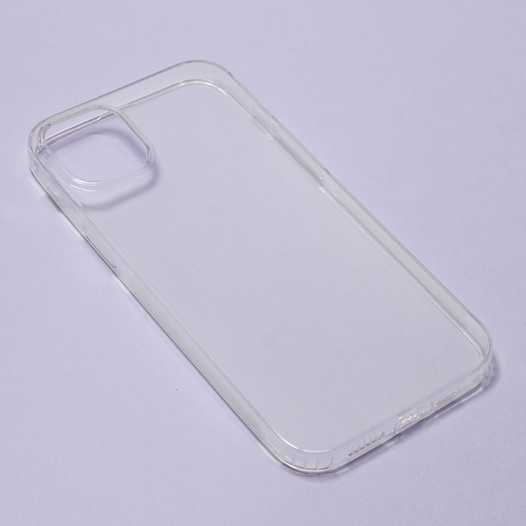 Maska(futrola) silikonska Ultra Thin with pluggy za iPhone 14 Max transparent