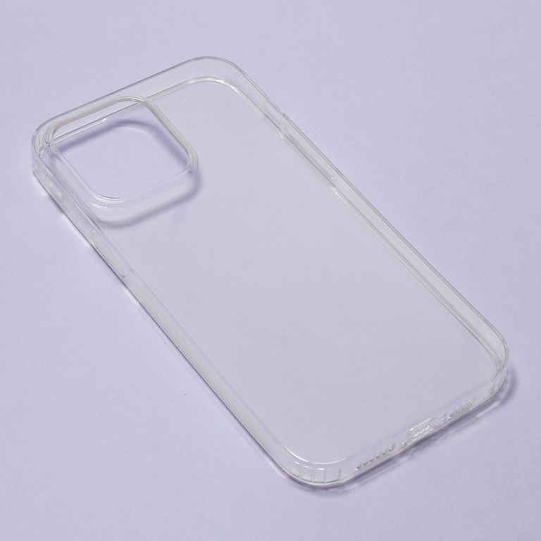 Maska(futrola) silikonska Ultra Thin with pluggy za iPhone 14 Pro Max 6.7 transparent