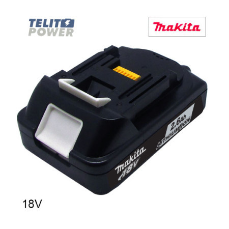 TelitPower 18V 2600mAh LiIon - baterija za ručni alat Makita BL1815 ( P-4007 )