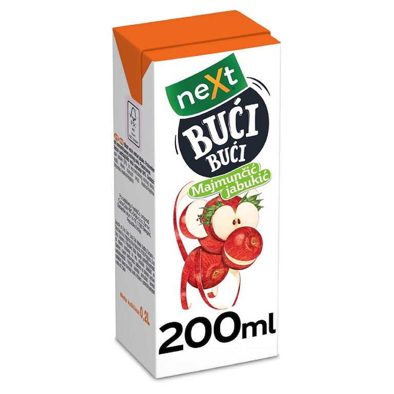 Next Buci, Buci,/Majmuncic-jabukic 0,2 l