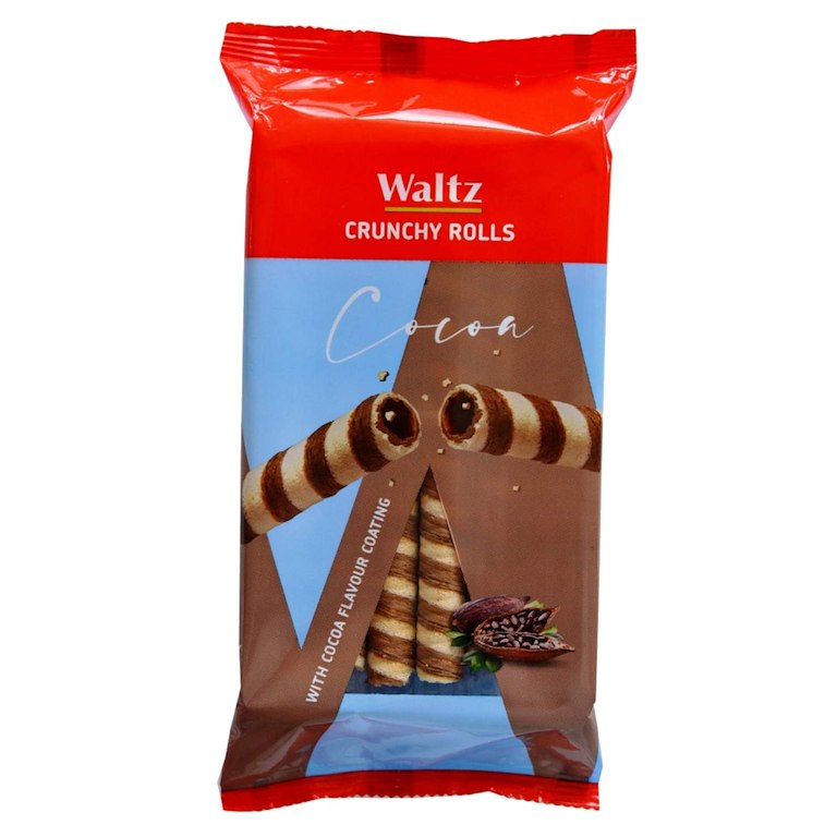 Waltz vafl crunchy rolls kakao 170g waltz