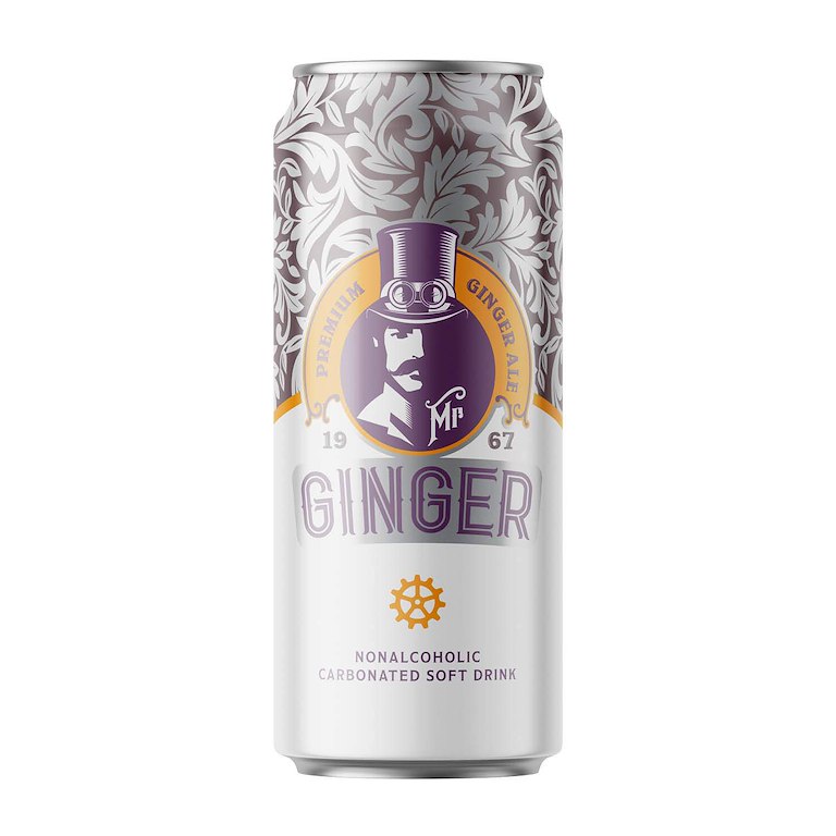 Mr Ginger sok 250ml can terra mr ginger