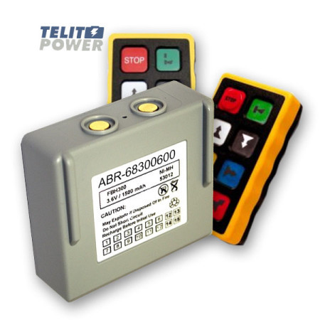 TelitPower reparacija baterije NiMH 3.6V 1600mAh Panasonic za Hetronic - FBH300 ( P-0378 )