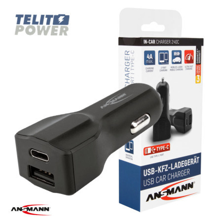 Ansmann auto punjač USB punjač 240C - 4.0A ( 3344 )