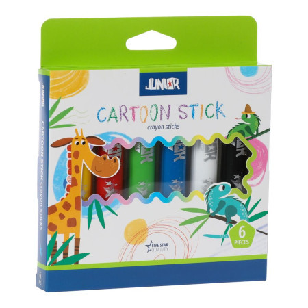 Cartoon stick, voštana boja, 5g, 6K ( 130615 )