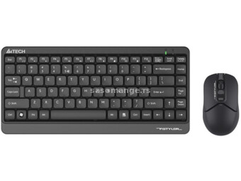 A4-FG1112 A4Tech Fstyler Bezicna tastatura YU-LAYOUT + bezicni mis USB, Grey