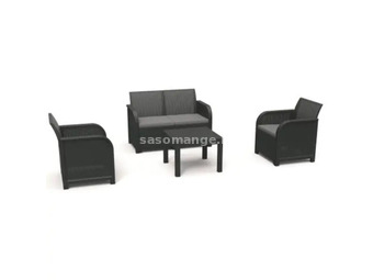 Keter baštenski set Rosalie 2 seater grafit