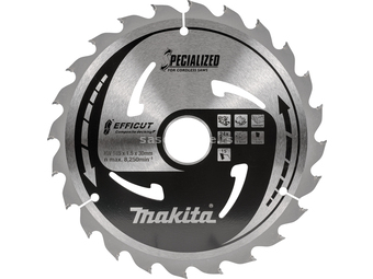 Makita List za testeru od tvrdog metala EFFICUT 185x30x1,5x40 - E-12170