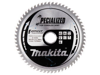 Makita List za testeru od tvrdog metala EFFICUT 216x30x2,0x60 - E-12192