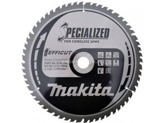 Makita List za testeru od tvrdog metala EFFICUT 260x30x2,15x75 - E-12201