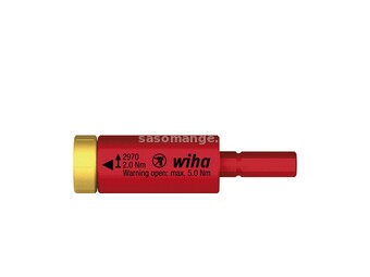Wiha 41342 Adapter za obrtni moment easyTorque električarski za slimBitove i SlimVario®, 2.0 Nm