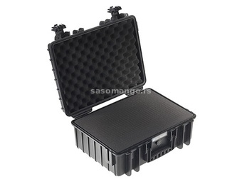 B&amp;W International kofer za alat outdoor sa sunđerastim uloškom, crni 5000/B/SI
