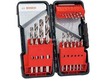 Bosch 18-delni Toughbox set burgija za metal HSS-G, DIN 338, 135, 1; 1,5; 2; 2,5; 3; 3,5; 4; 4,5...