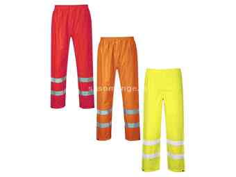 Portwest Hi Vis lagana Traffic pantalone Crvena Žuta i Narandžasta S480