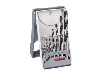 Bosch 7-delnih set burgija za metal HSS PointTeQ