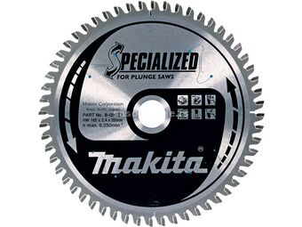 List za testeru od tvrdog metala za ALUMINIJUM Ø250/30mm sa 80 zubaca - Makita