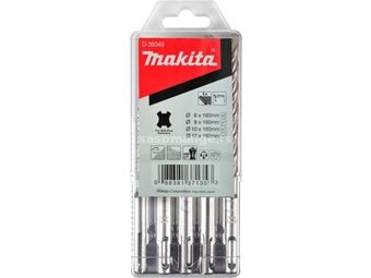 Set burgija SDS-Plus - 2x6,8,10,12x160 mm/5 kom. - D-36049 - Makita