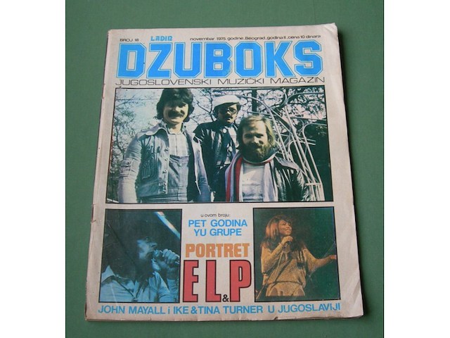 Džuboks br. 18, 1975. - YU grupa