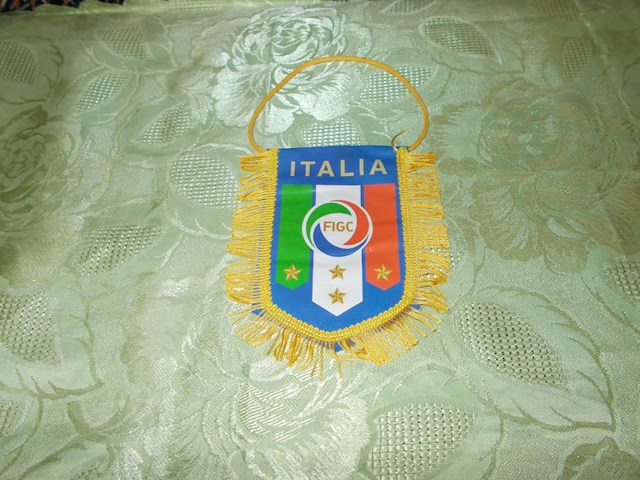 Italija - Italian Football Federation - zastavica 14x9
