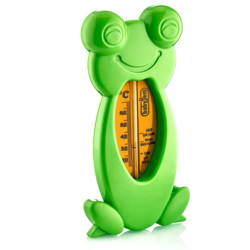 Termometar za kadicu zeleni - Termometar za kadicu u obliku žabe