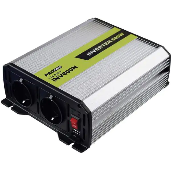 Pretvarač Napona Pro-User INV600N 12V 600W/1200W – Kvazisinusni