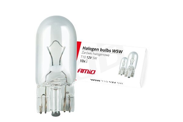 Halogene sijalice W5W T10 5W W2.1x9.5d 12V 10 kom. (E4)