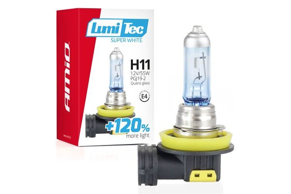 Halogena sijalica H11 12V 55W LumiTec Super White + 120%