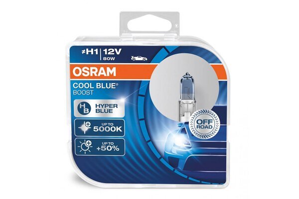 Halogena sijalica Osram H1 12V 80W P14.5s Cool Blue Boost 5500K / 2 kom.