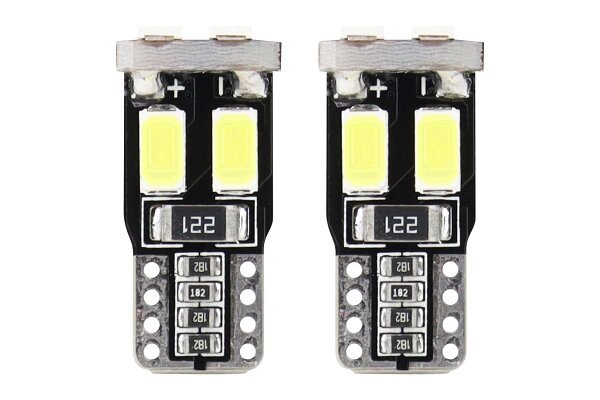 LED CANBUS 6SMD-2 5730 T10 (W5W) Bijela