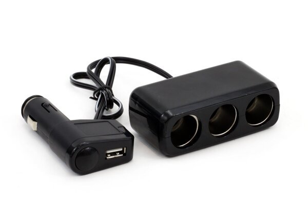 Splitter SOC2 Upaljač Splitter 3 + 1 USB