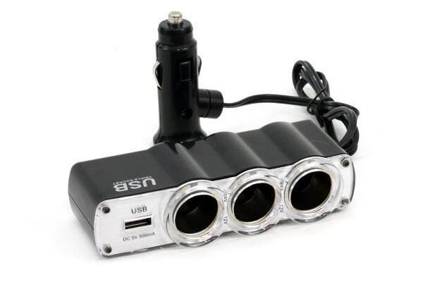 Splitter SOC4 Upaljač Splitter 3 + 1 USB