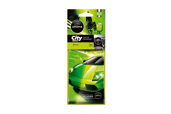 Osvježivač zraka AROMA CAR CITY CARD LEMON