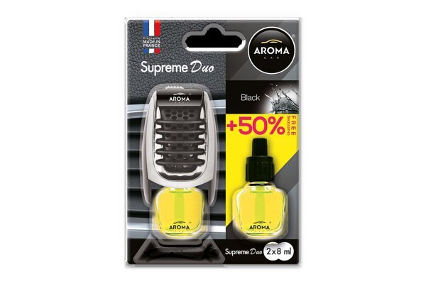 Osvježivač zraka AROMA SUPREME DUO BLACK